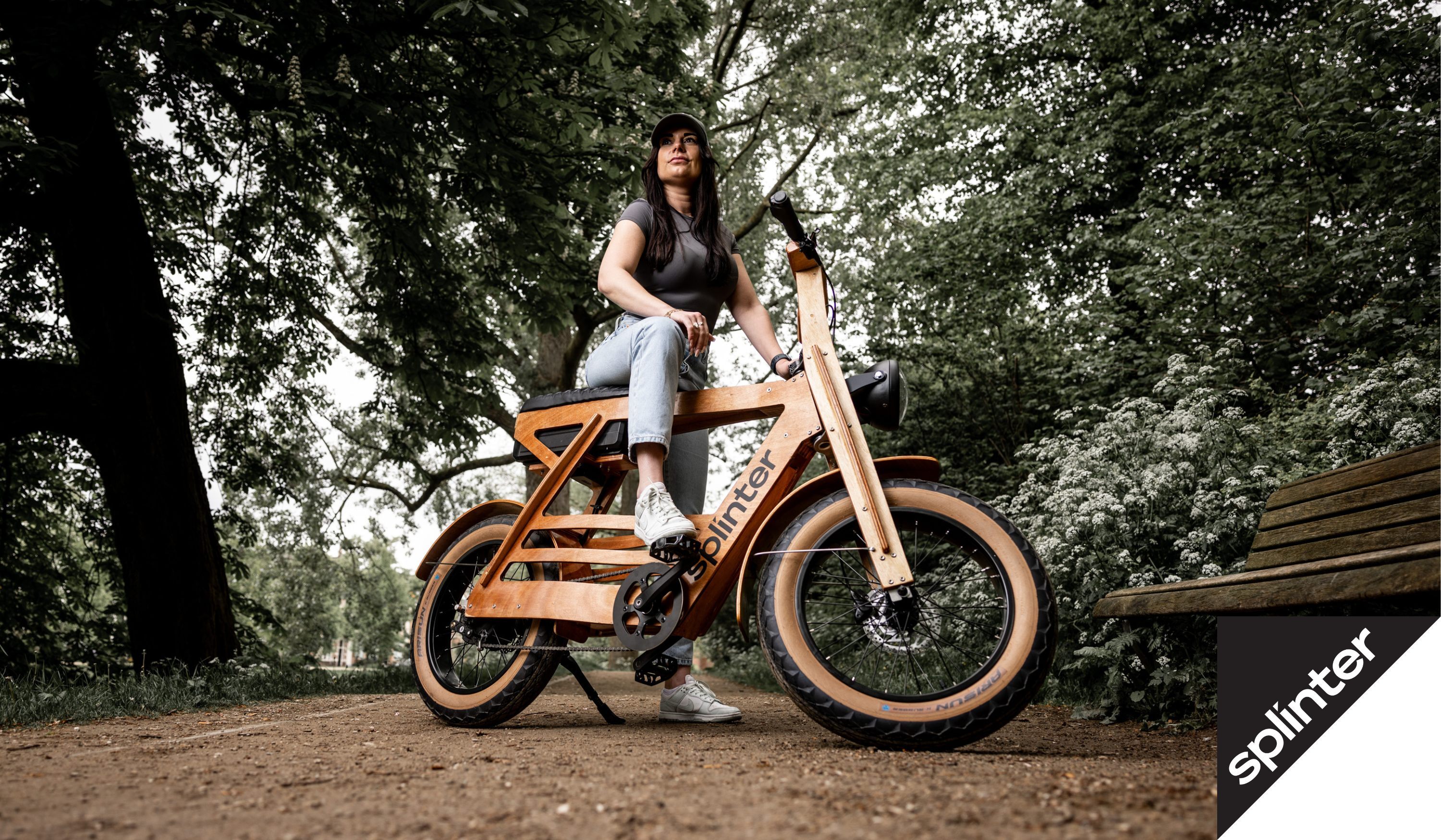 Brochure aanvragen | Splinter houten e-bike